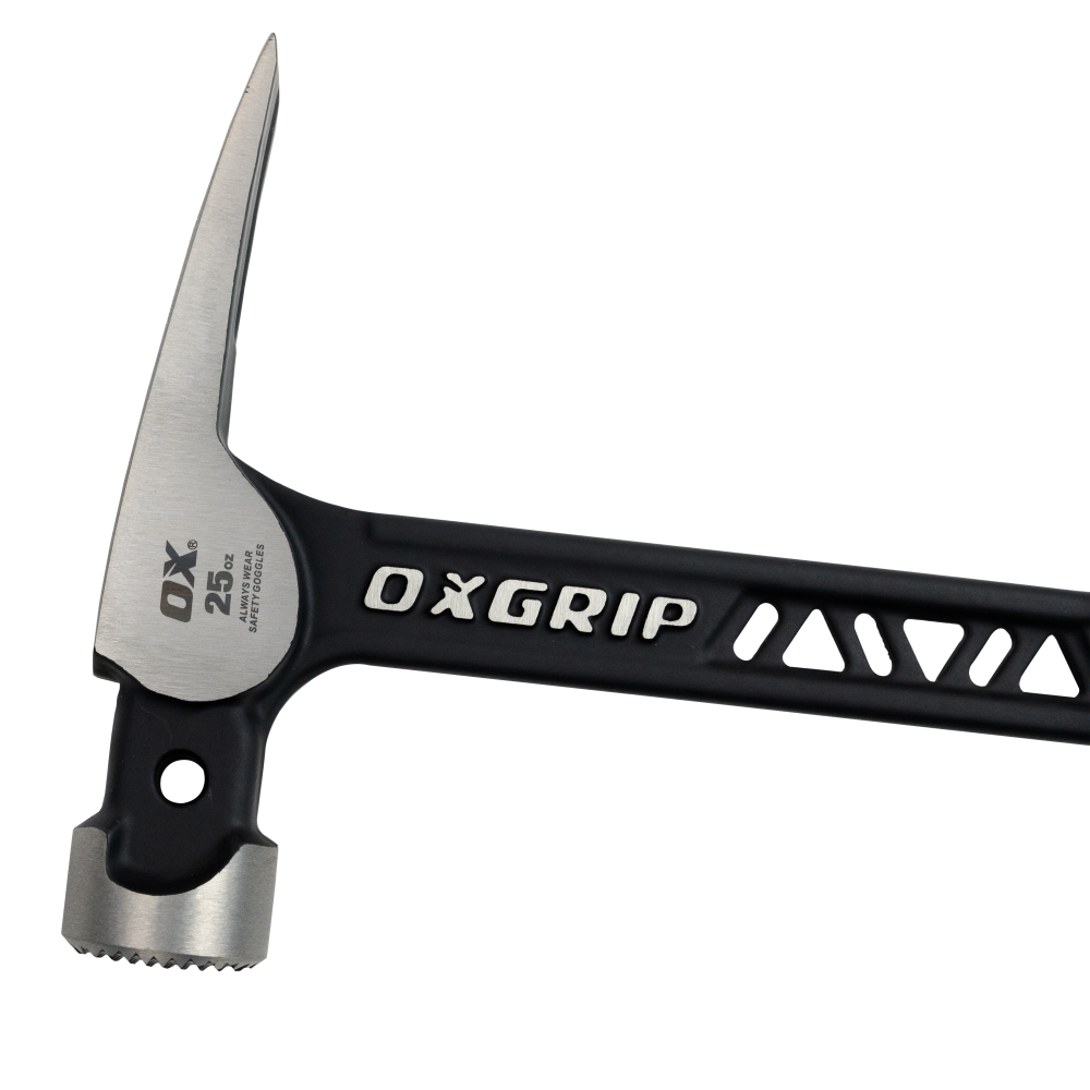 OX Pro 25oz Ultrastrike Framing Hammer | Milled Face - OX Tools USA