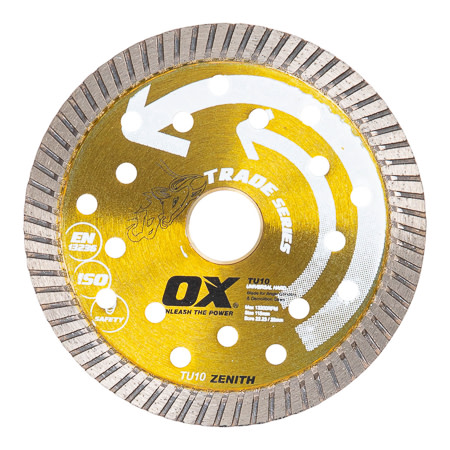 OX Tools 4" Universal Diamond Blade - OX Tools USA