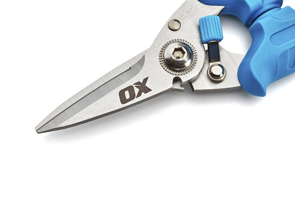 OX Pro Industrial Snips - 185mm / 7-Inch - OX Tools USA